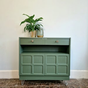 Slim Nathan Sideboard in Olive Green. - Etsy UK