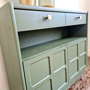 Slim Nathan Sideboard in Olive Green. - Etsy UK