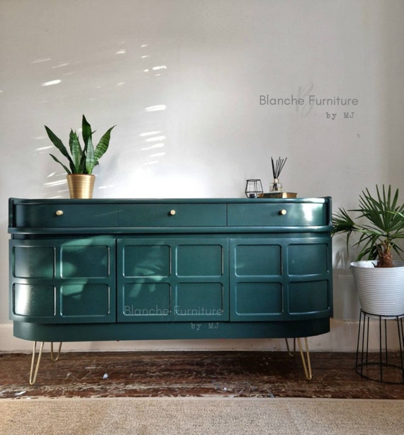 Emerald green sideboard store