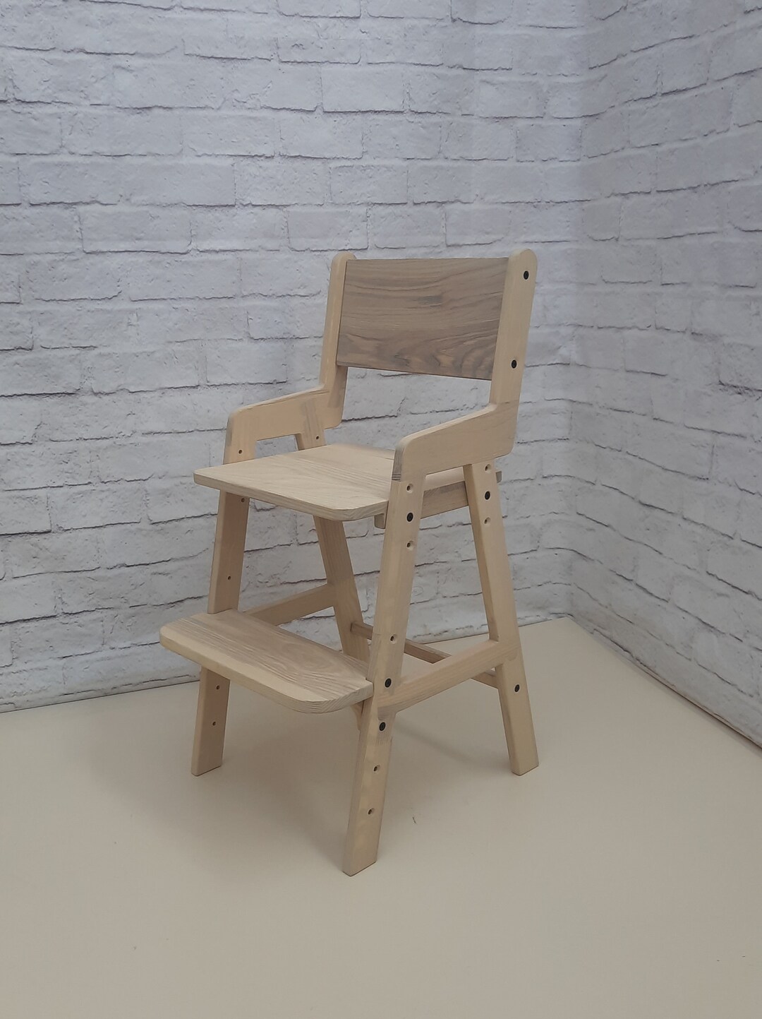Children's Chair for Growth, Montessori Chair, Children's Chair, Wooden ...