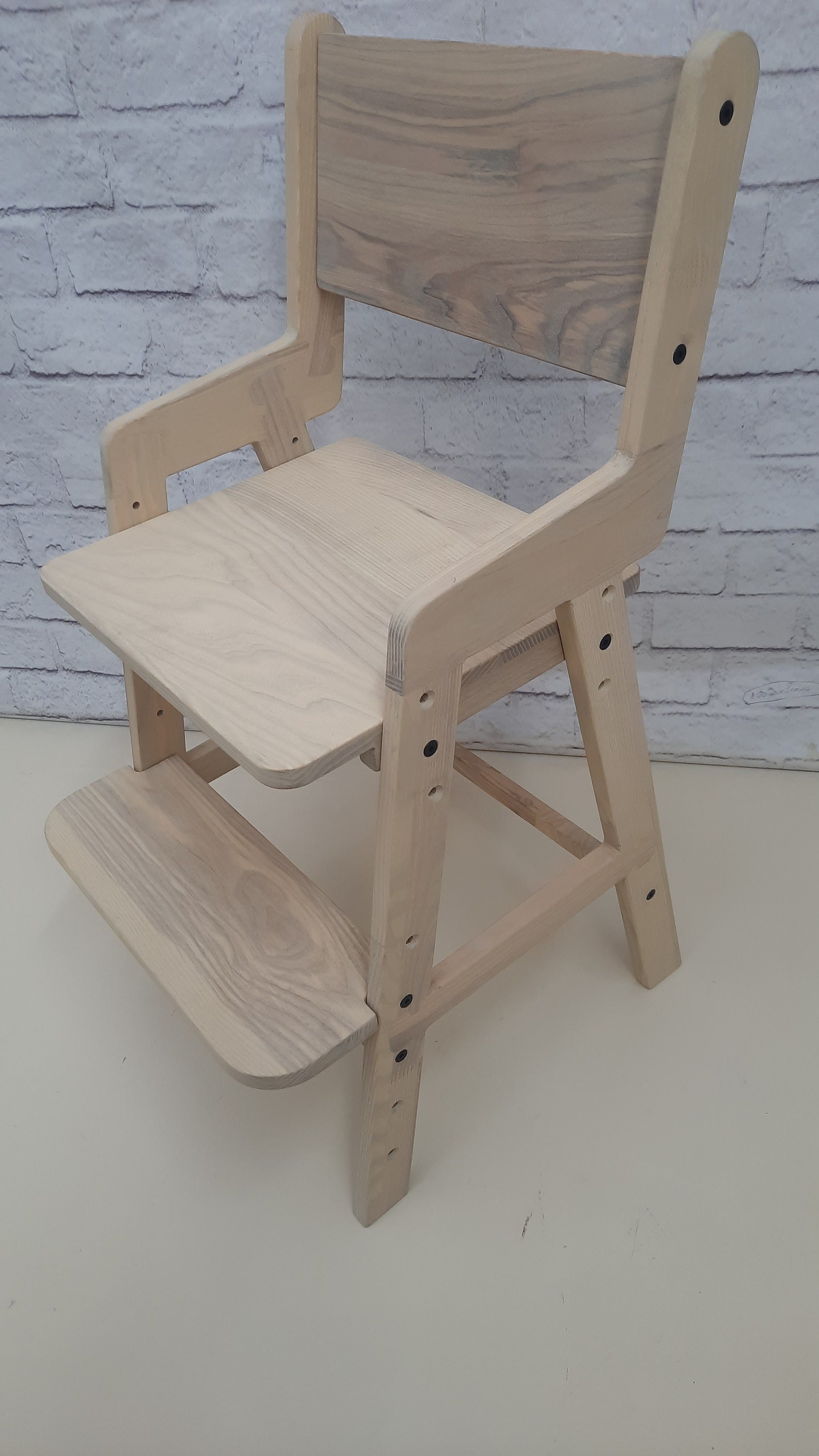 Children's Chair for Growth, Montessori Chair, Children's Chair, Wooden ...