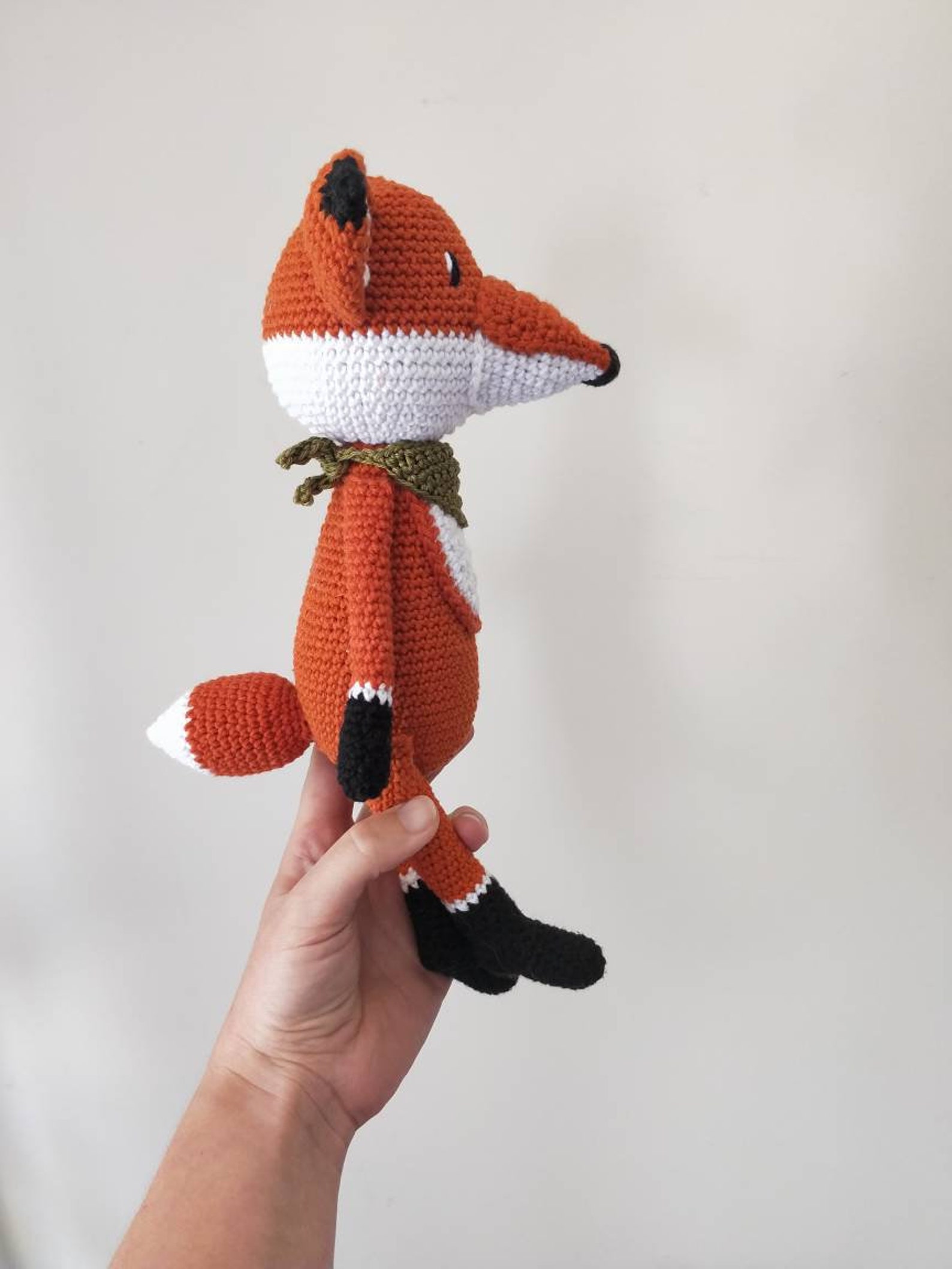 Finnie the Fox Amigurumi Crochet Pattern - Etsy