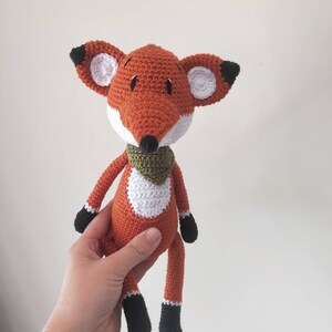Finnie the Fox -> Amigurumi Crochet Pattern! - Etsy