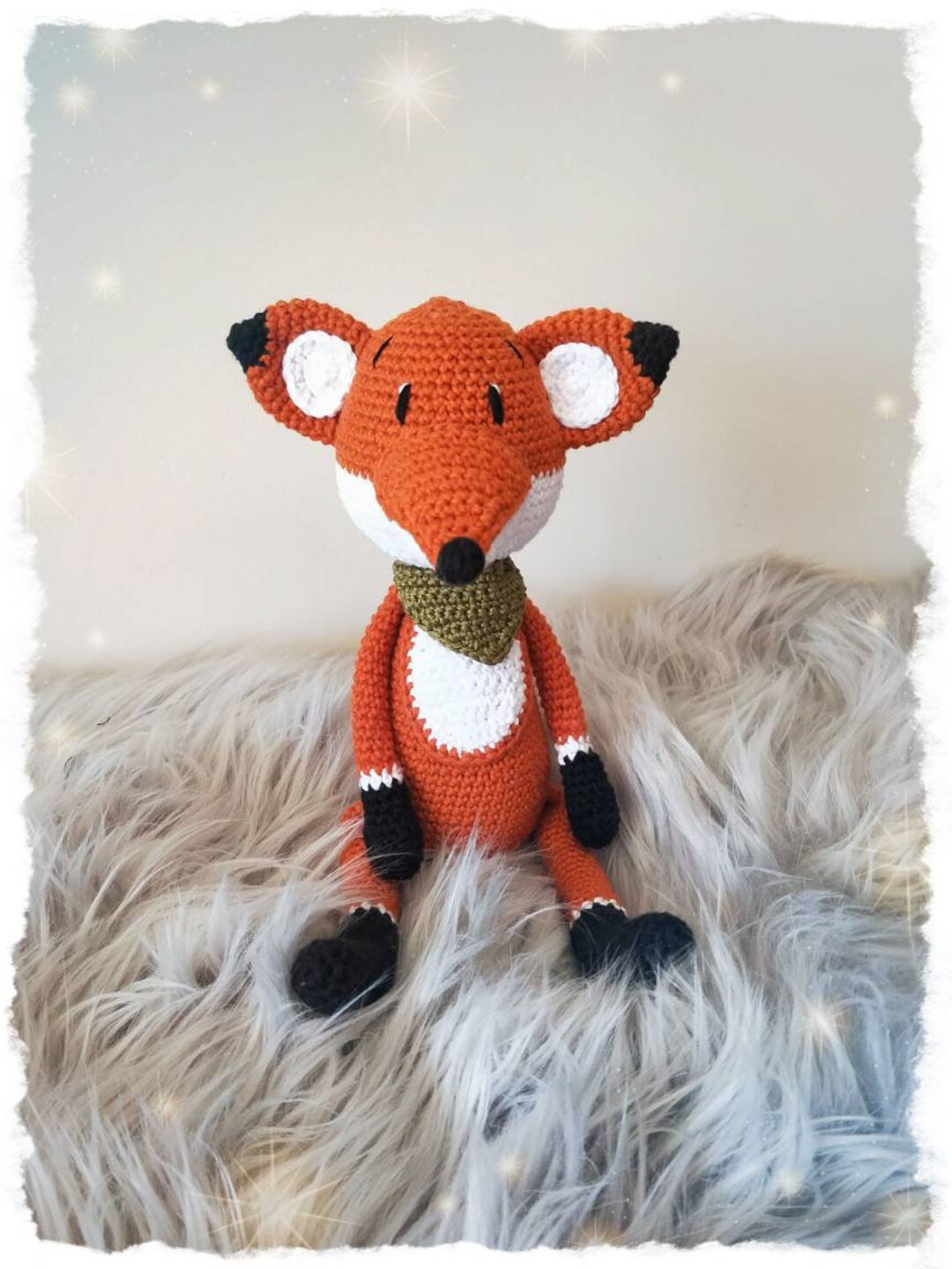 Finnie the Fox -> Amigurumi Crochet Pattern! - Etsy