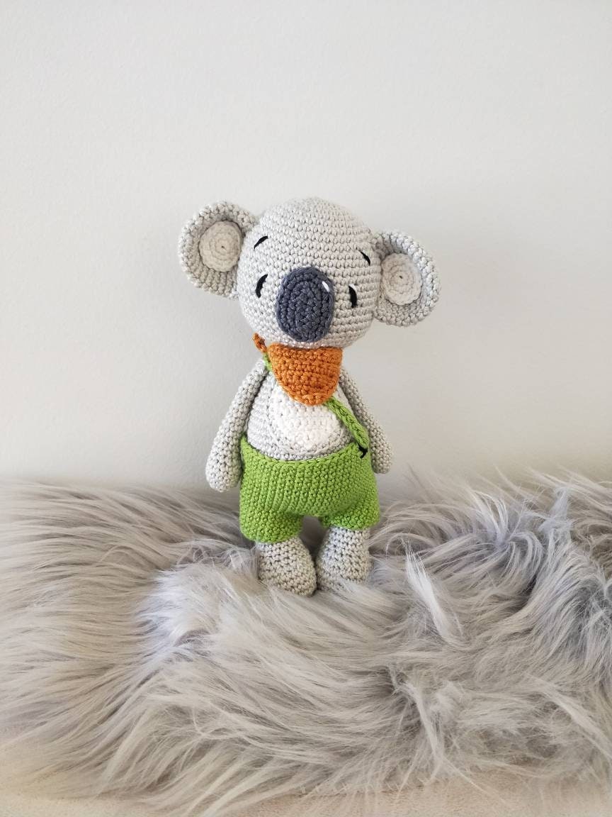 Kobe the Koala PDF Amigurumi Crochet pattern | Etsy
