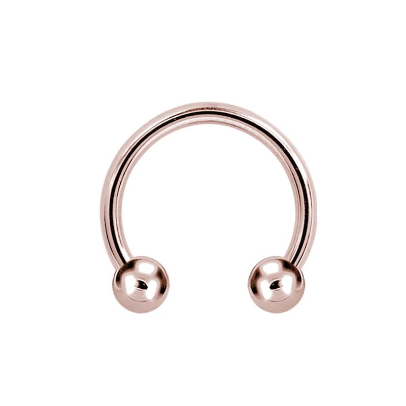 Rose Gold Septum Jewelry - Etsy