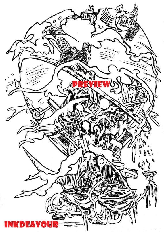 Vexx Doodle Art Coloring Pages Coloring Pages