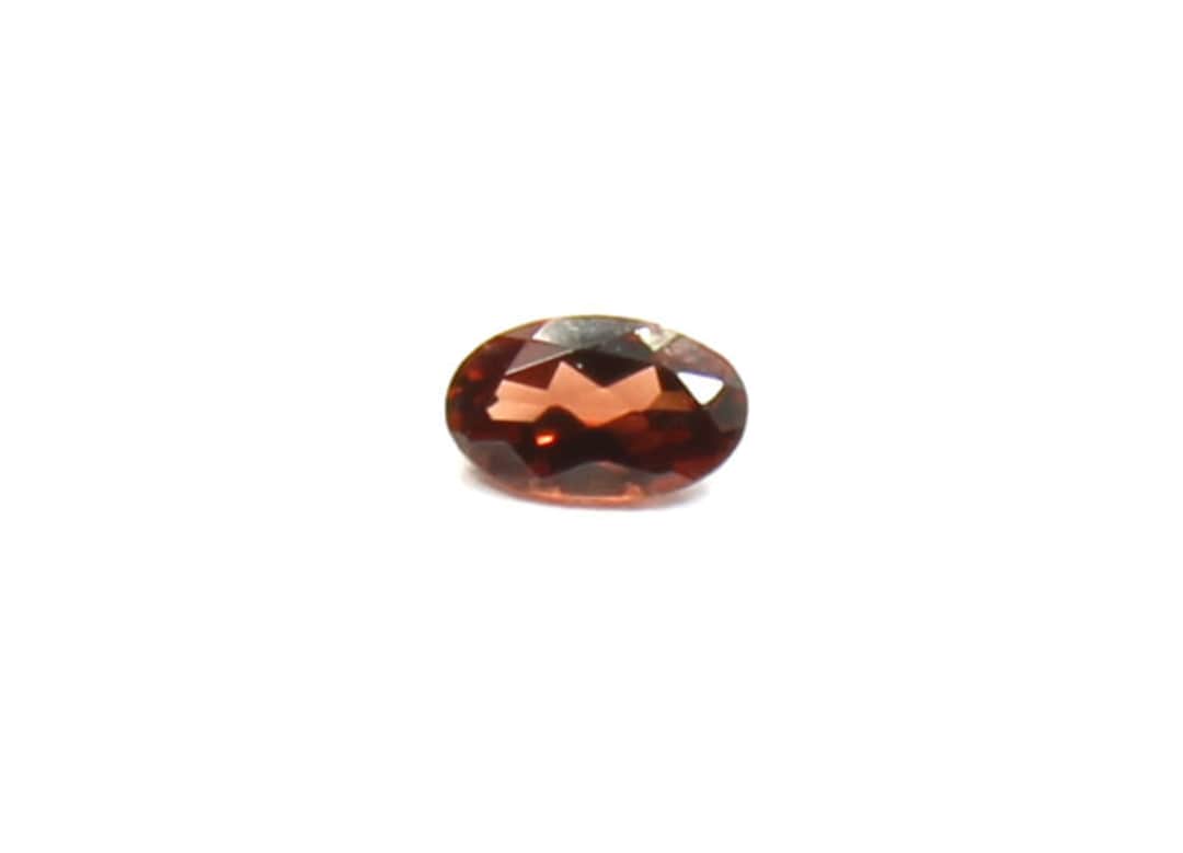 Oval Cut Almandite Garnet: Natural Red Gemstone (.26 Carat) - Etsy
