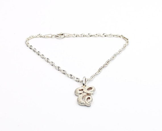 Eye Catching Scroll Letter "E" Design Sterling Silver… - Gem