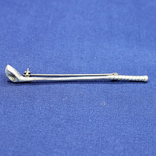 Antique Golf Club Brooch Sterling - Etsy