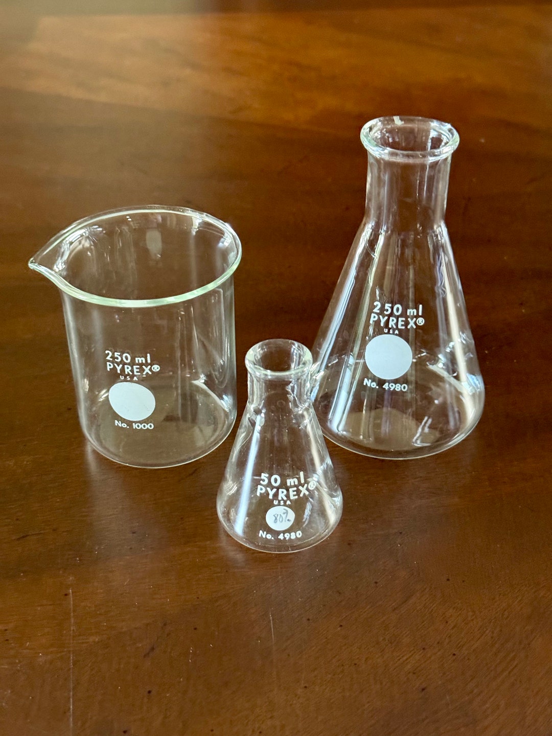 Pyrex Laboratory Collectible Glass Set - Etsy