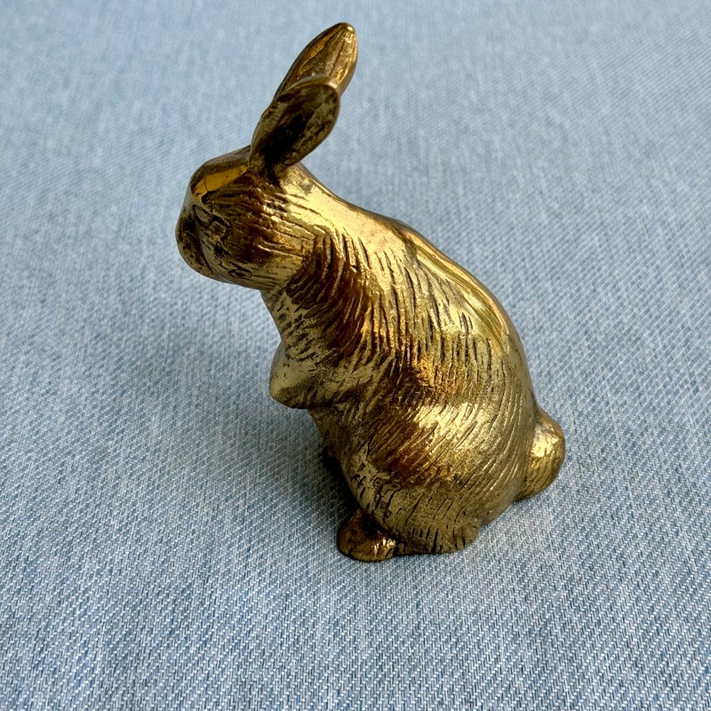 Brass Rabbit - Etsy