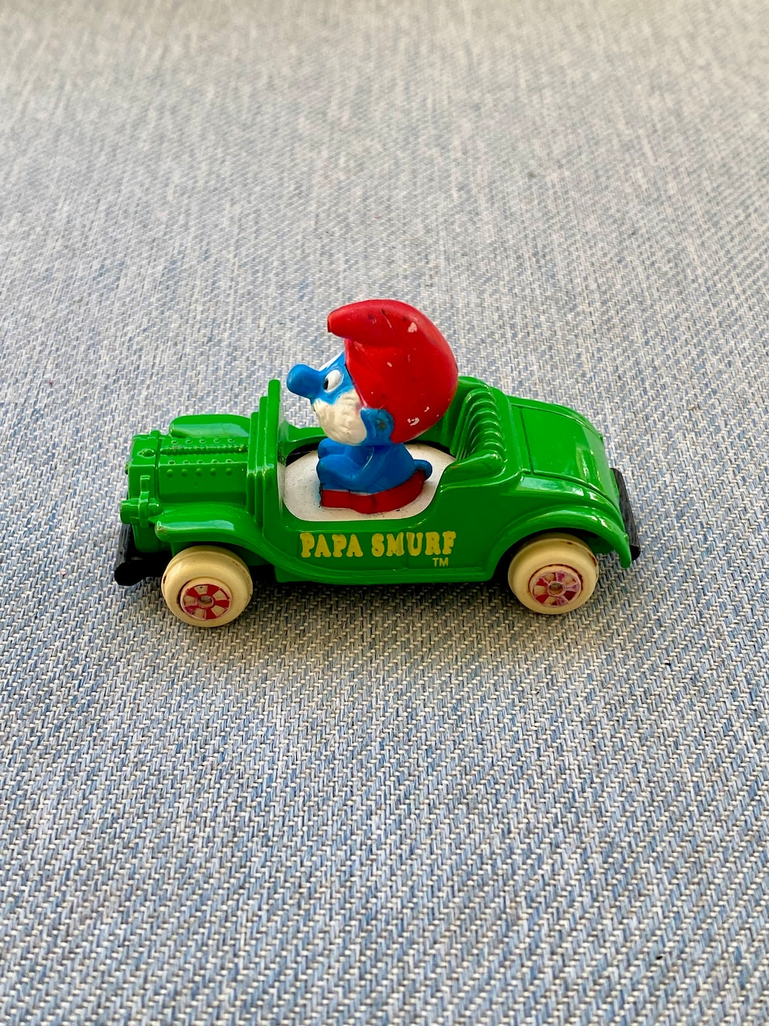 Papa Smurf Die Cast Car - Etsy