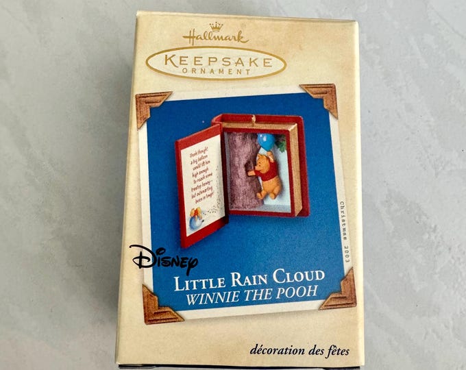 Disney “winnie the Pooh” Little Rain Cloud Ornament - Etsy