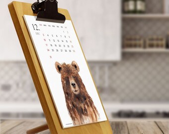 2023 Calendar Animal - Etsy