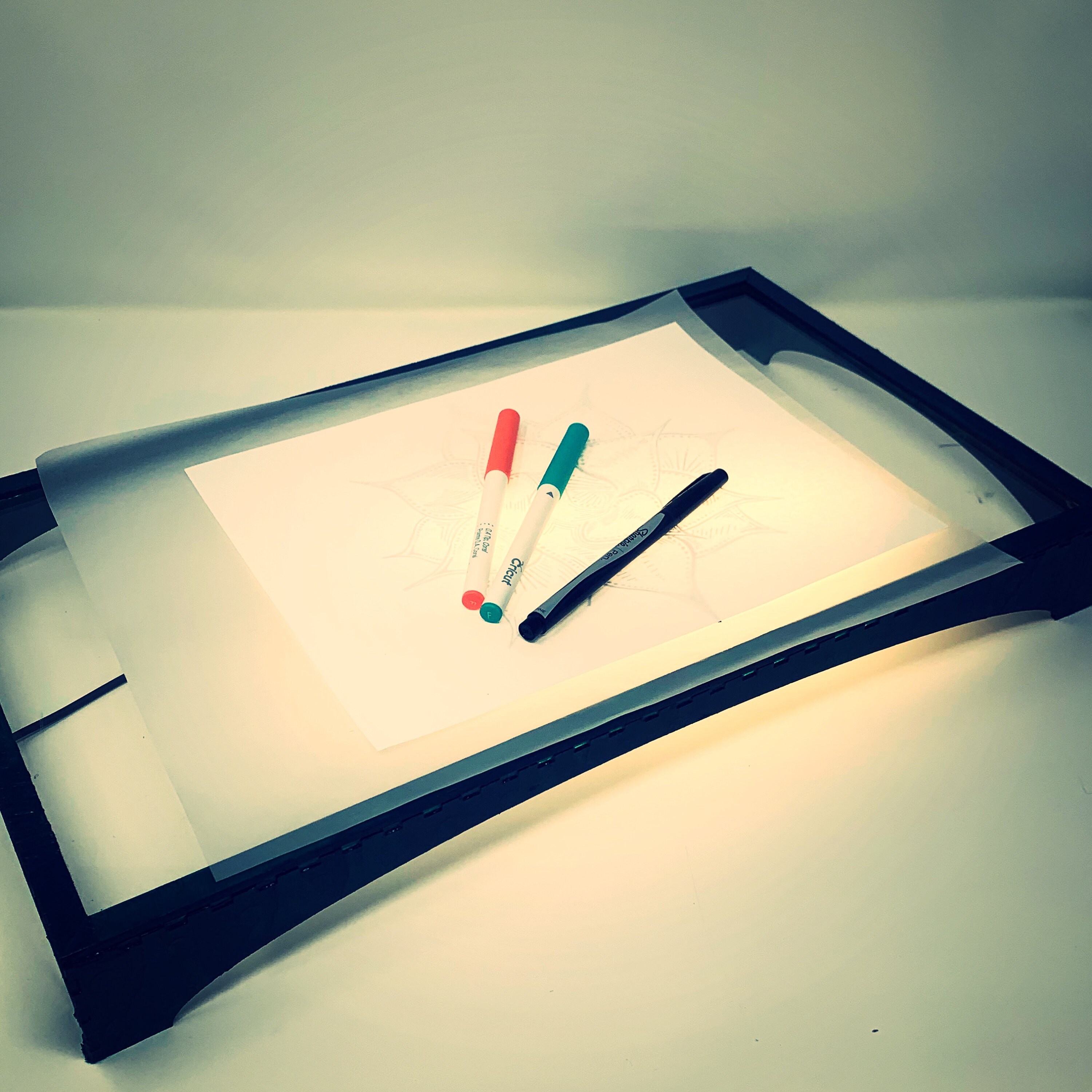Drawing Light Box, SVG Laser Cut File , Glowforge, Omtech Polar, Xtool ...