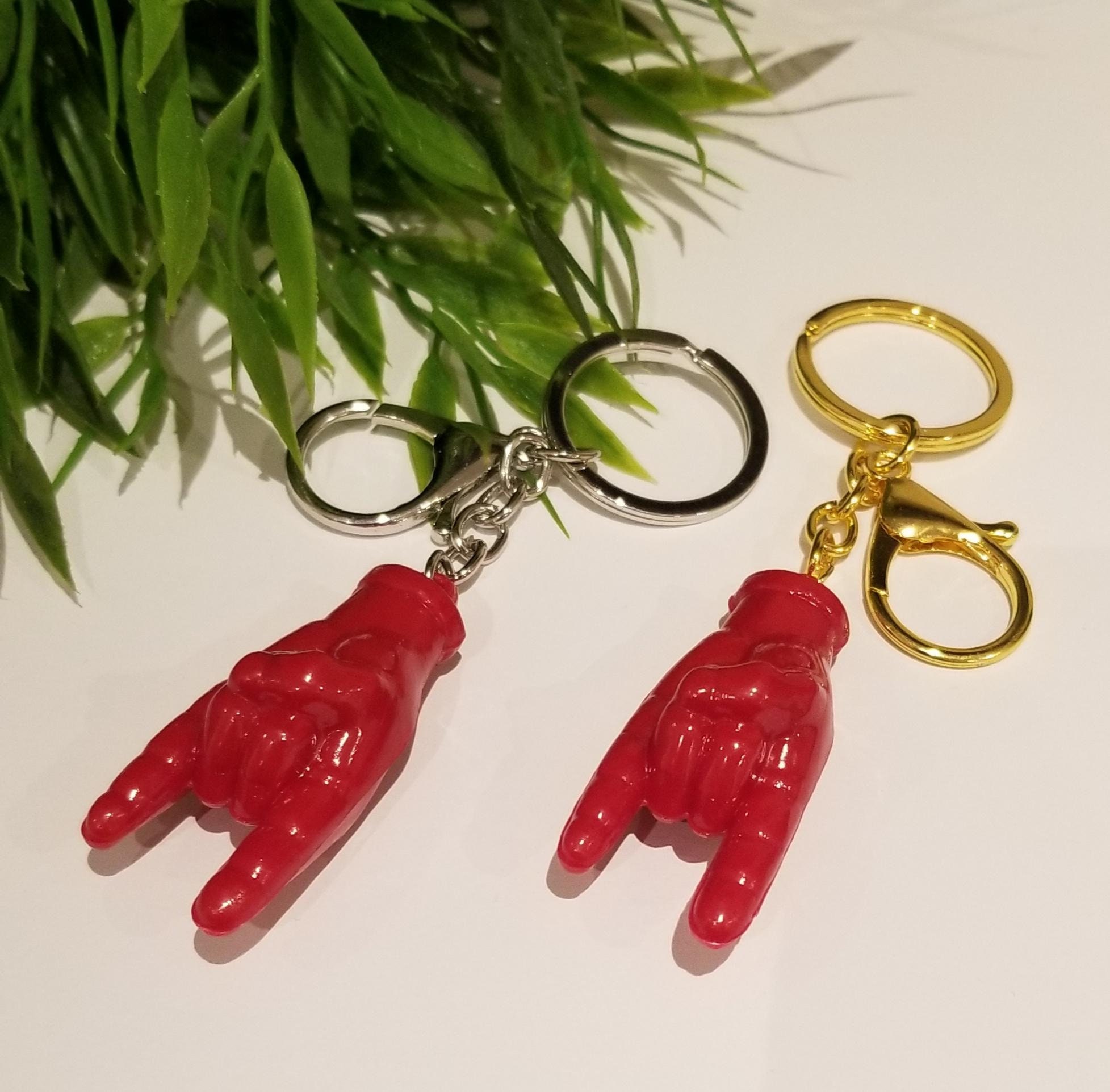 Mano Cornuto, Italian Horned Hand Lucky Charm, Keychain - Etsy