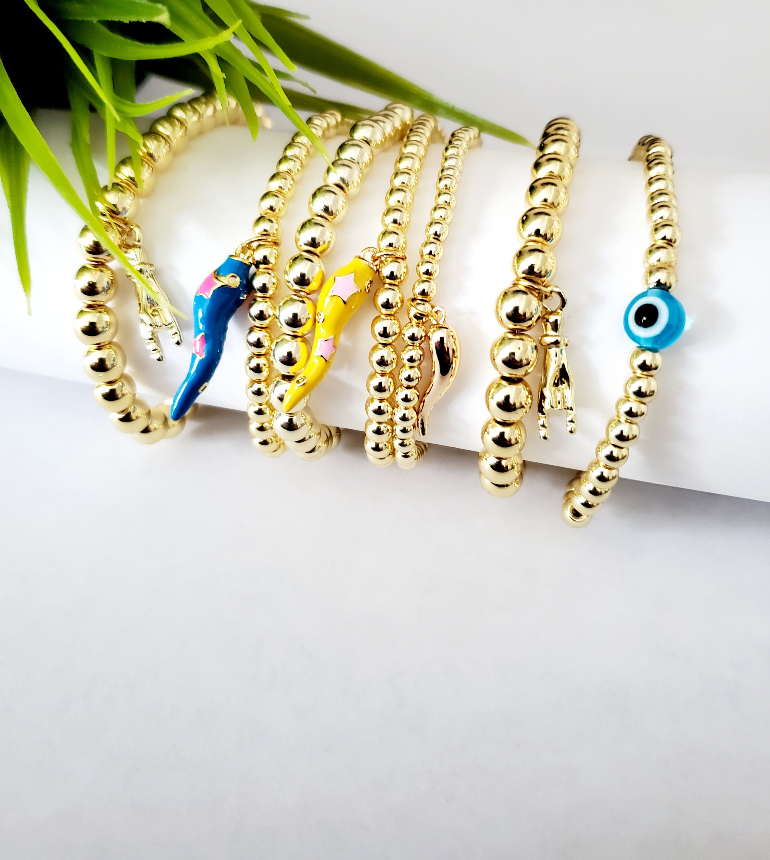 Cornicello, Italian Lucky Horn, Mano Cornuto, Horned Hand Charmed on ...