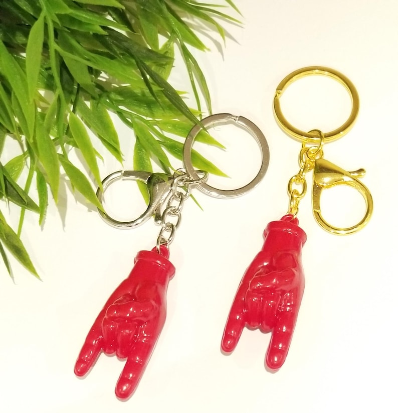 Mano Cornuto, Italian Horned Hand Lucky Charm, Keychain - Etsy