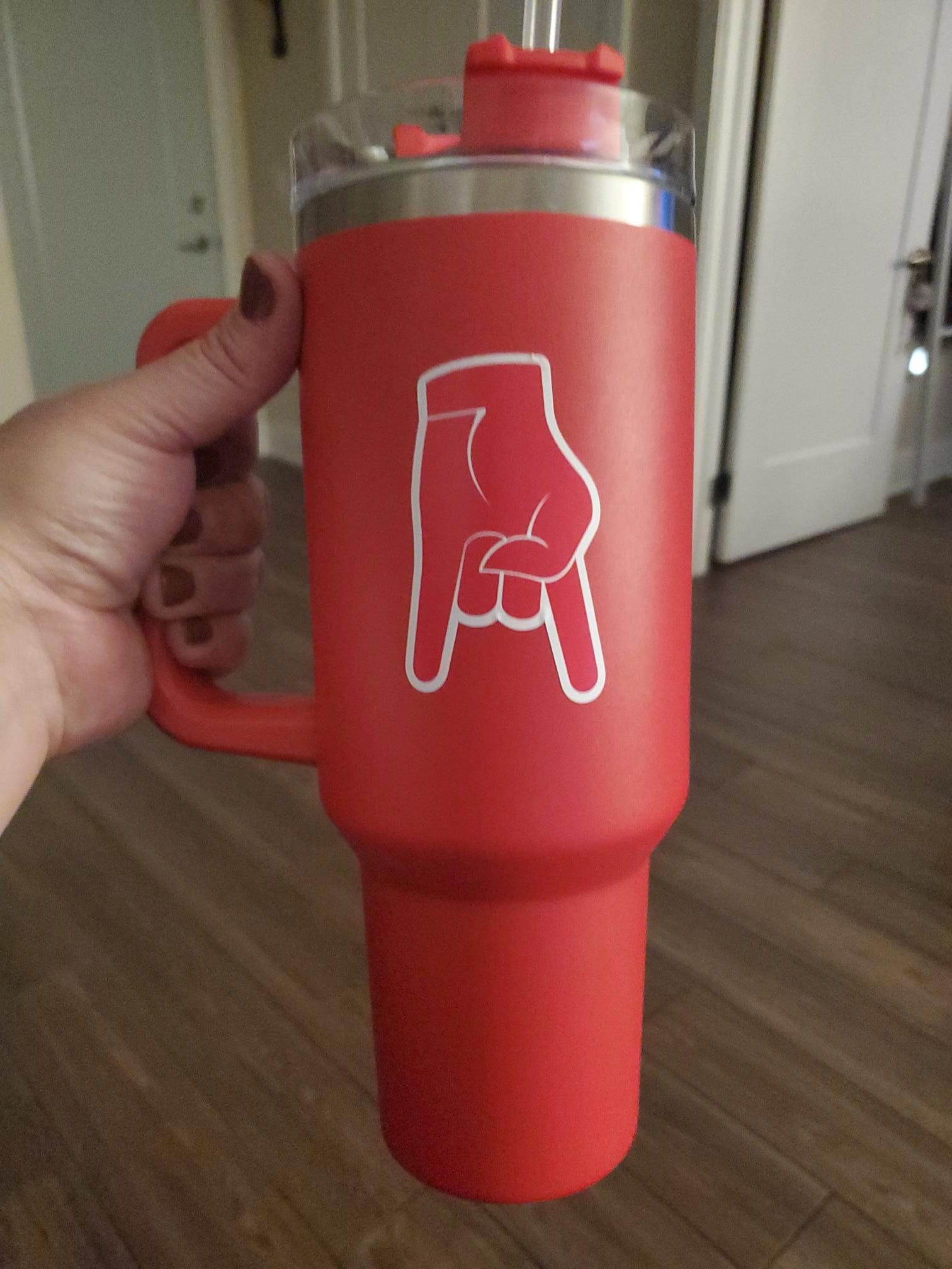 Mano Cornuto, Italian Horned Hand, Lucky Charm Sticker - Etsy