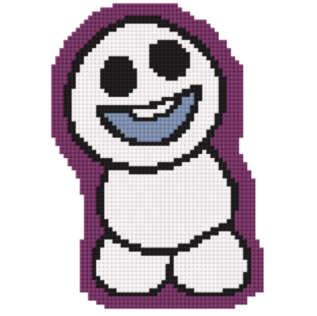 Needlepoint Chart Download Snowgie From Disney’s Frozen - Etsy