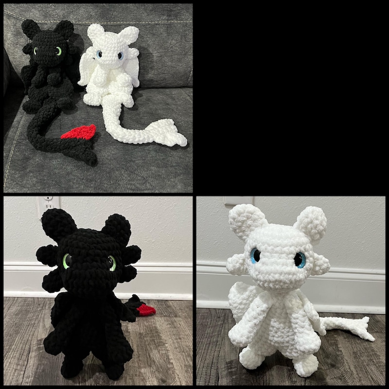 Toothless Crochet Pattern - Etsy