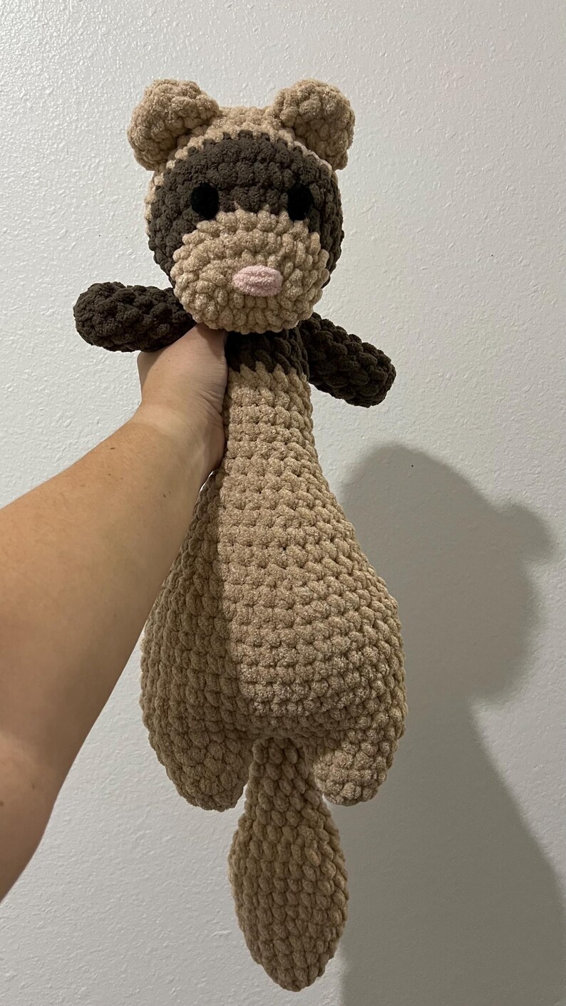 Handmade Large Weighted Ferret Plushie - MADE TO ORDER - Etsy