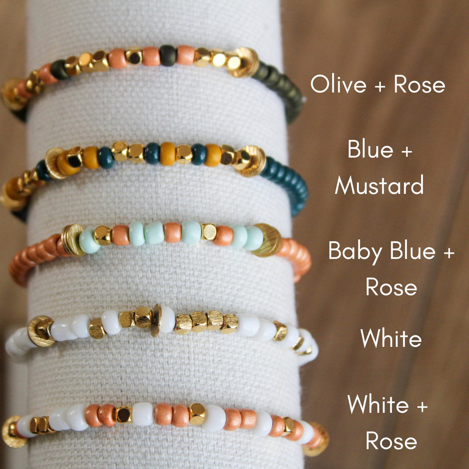 Custom Morse Code Bracelet. Hidden Message Bracelet. Personalized Gift for Her. Boho Beaded ...