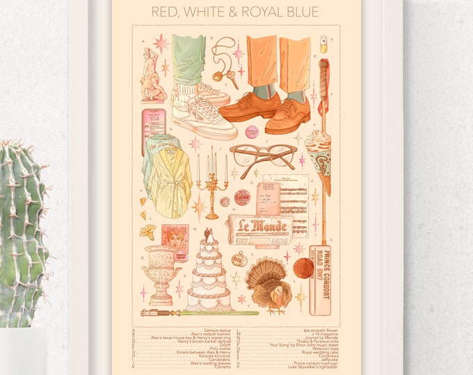 Luc and Oliver From BOYFRIEND MATERIAL 8x10 Matte Print - Etsy