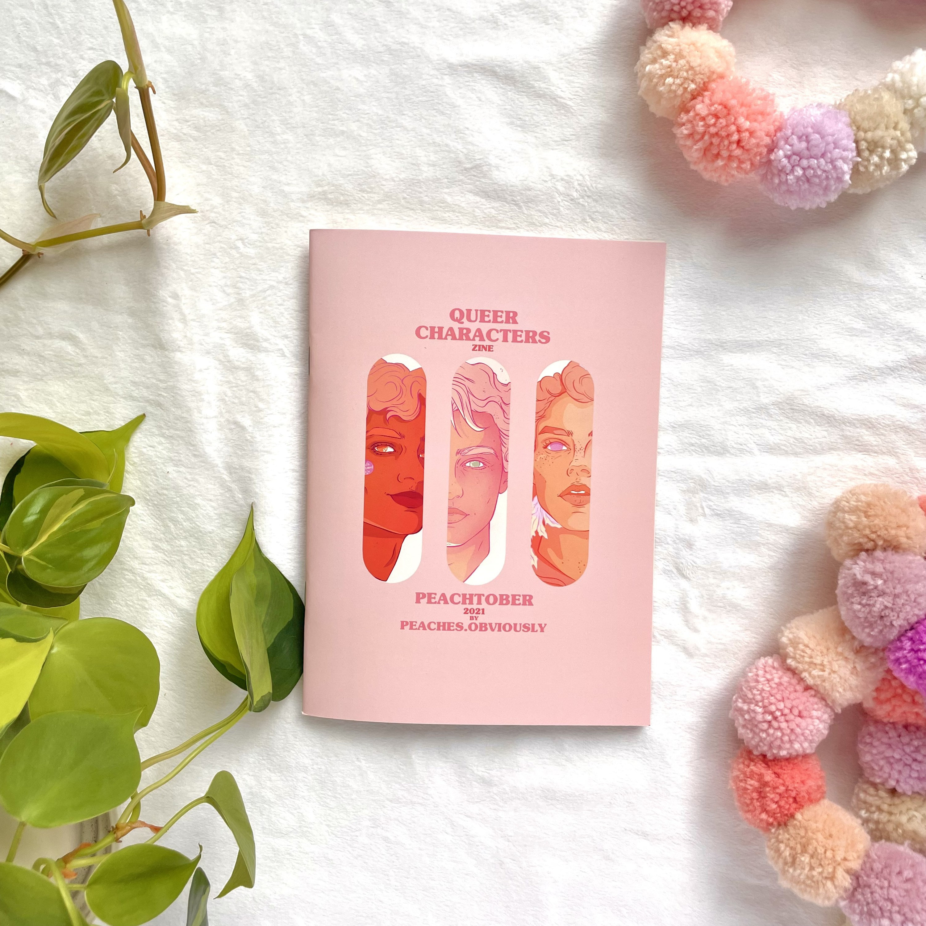 PEACHTOBER ZINES | 2021 & 2022 | Queer Characters Zines - Etsy
