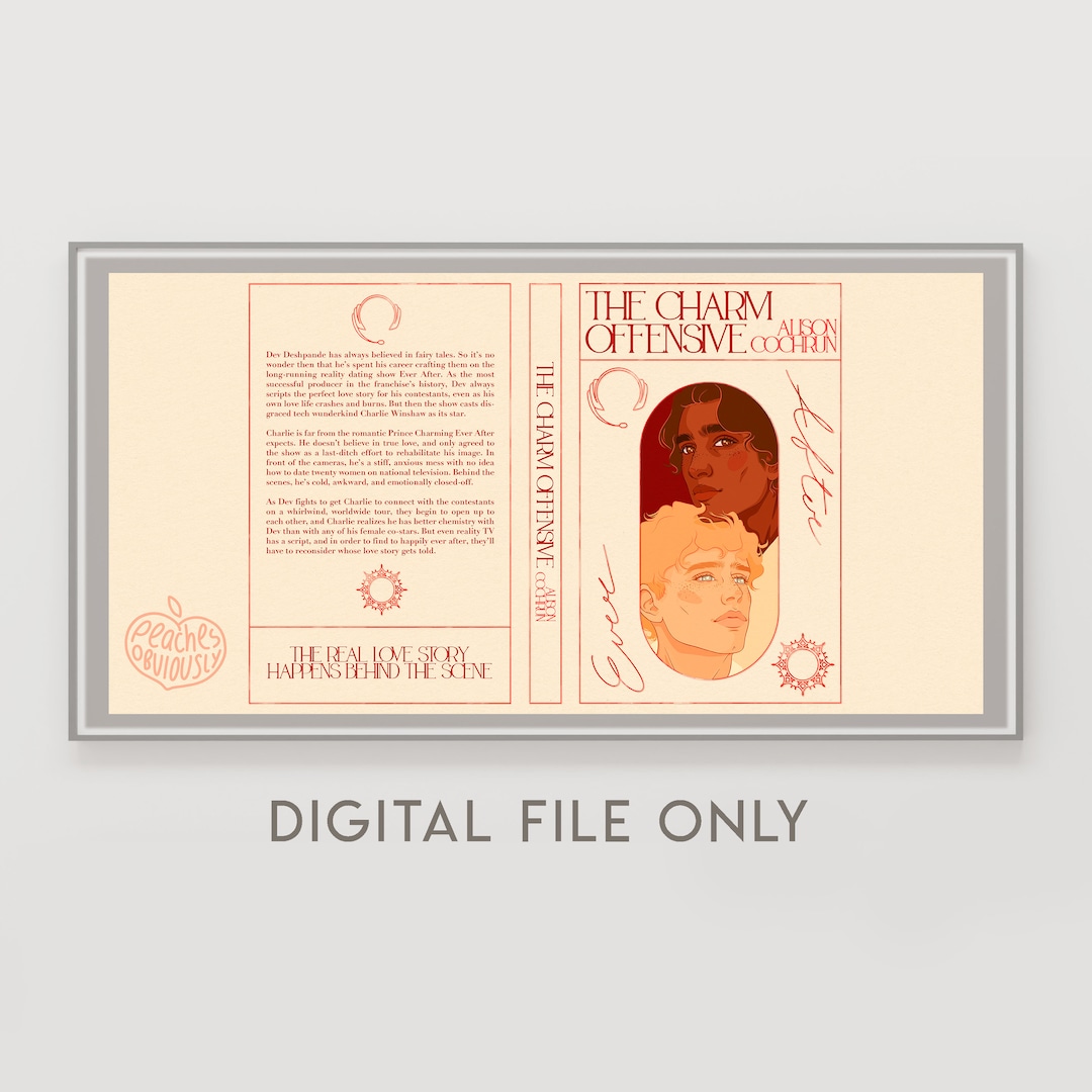 DIGITAL FILE | the Charm Offensive by Alison Cochrun Dust Jacket - Etsy