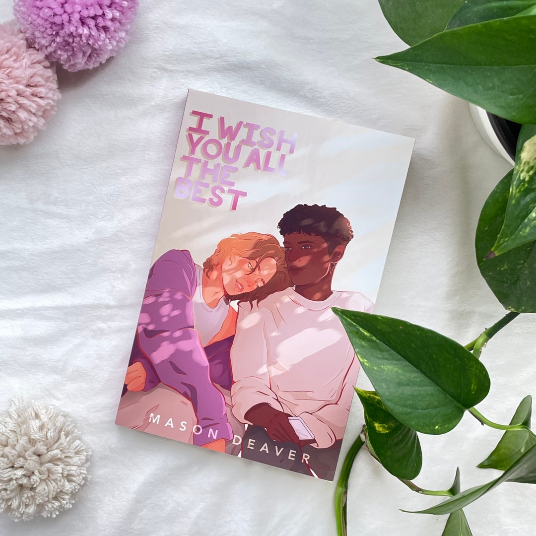 Dustjacket I Wish You All the Best Mason Deaver - Etsy Israel