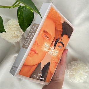 Dustjacket - Boyfriend Material - Alexis Hall - Etsy