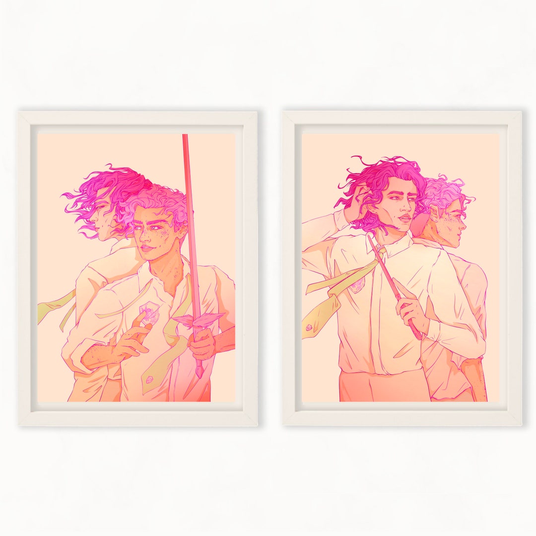 Simon Snow & Baz Pitch | Carry on Rainbow Rowell | Illustration ...