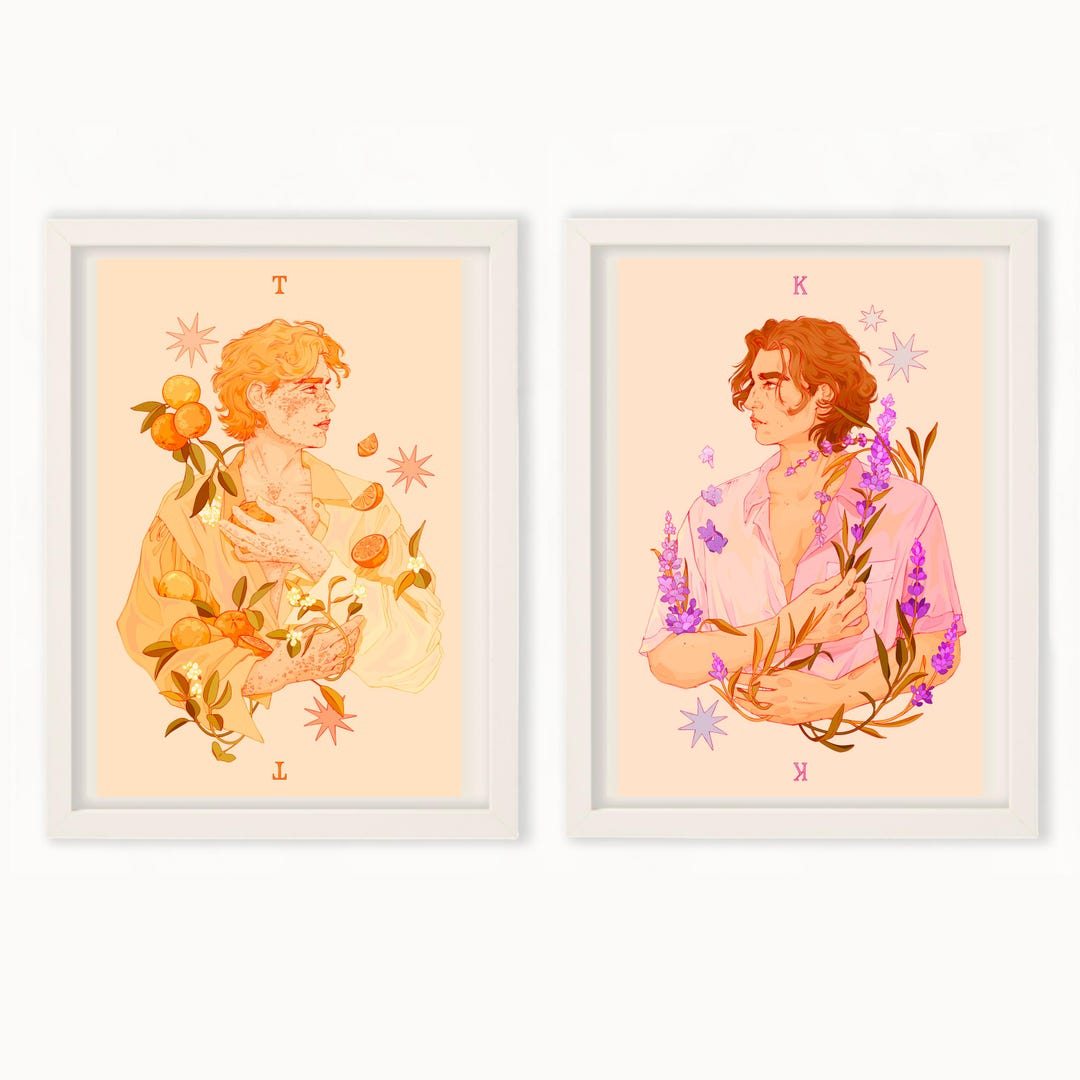 Theo & Kit - Portraits Inspired by the Pairing by Casey Mcquiston ...
