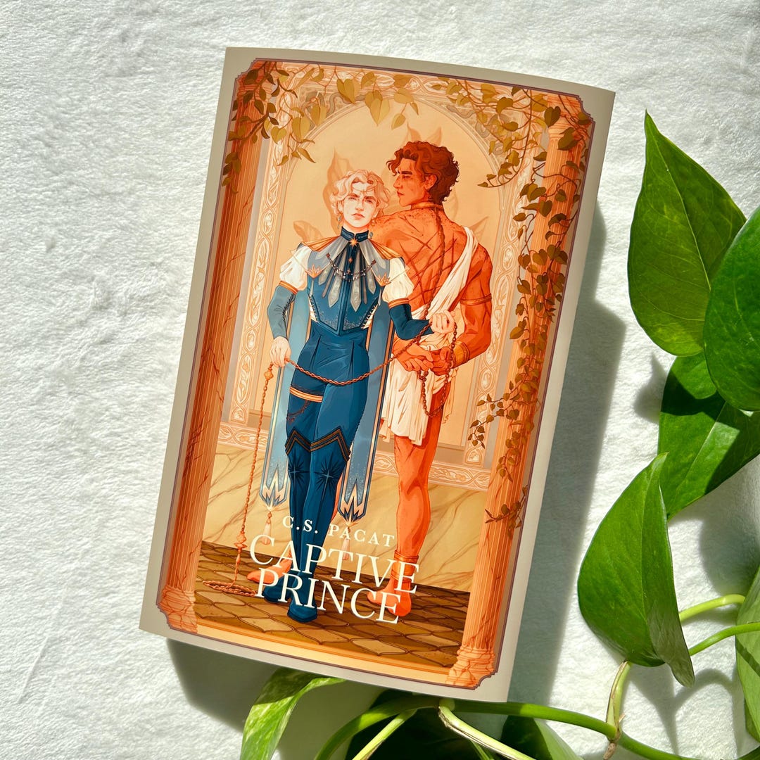 Dustjacket - Captive Prince - C.S. Pacat - Etsy