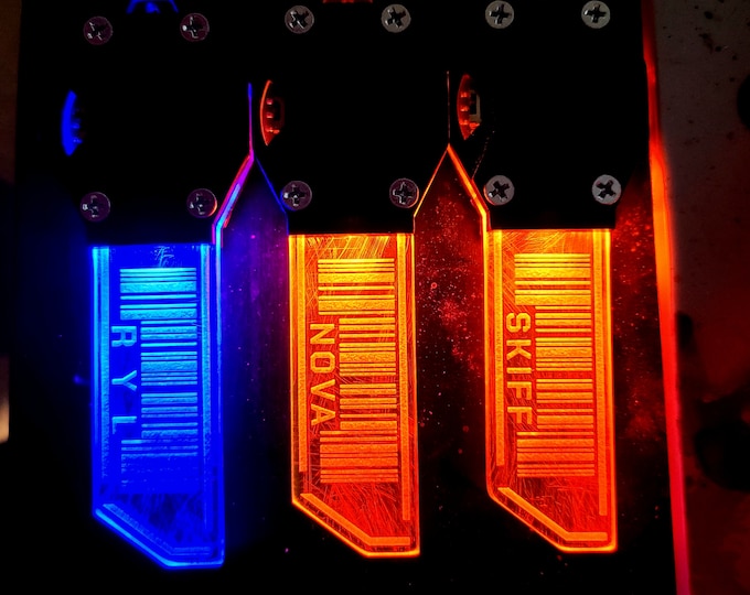 Cyberpunk Military Dogtag - Etsy UK