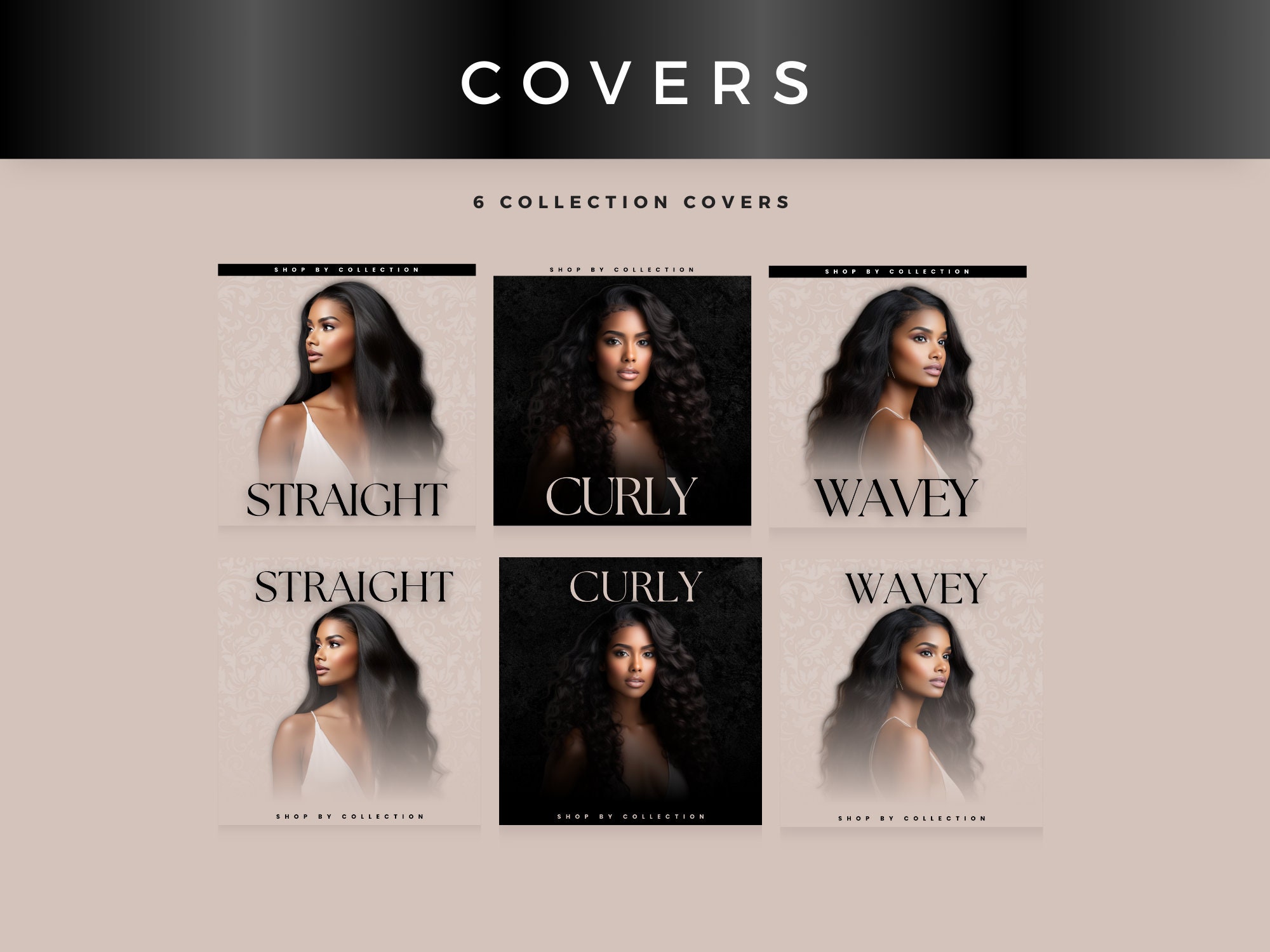 Luxury DIY Hair Web Banners Hair Boutique Web Banners - Etsy
