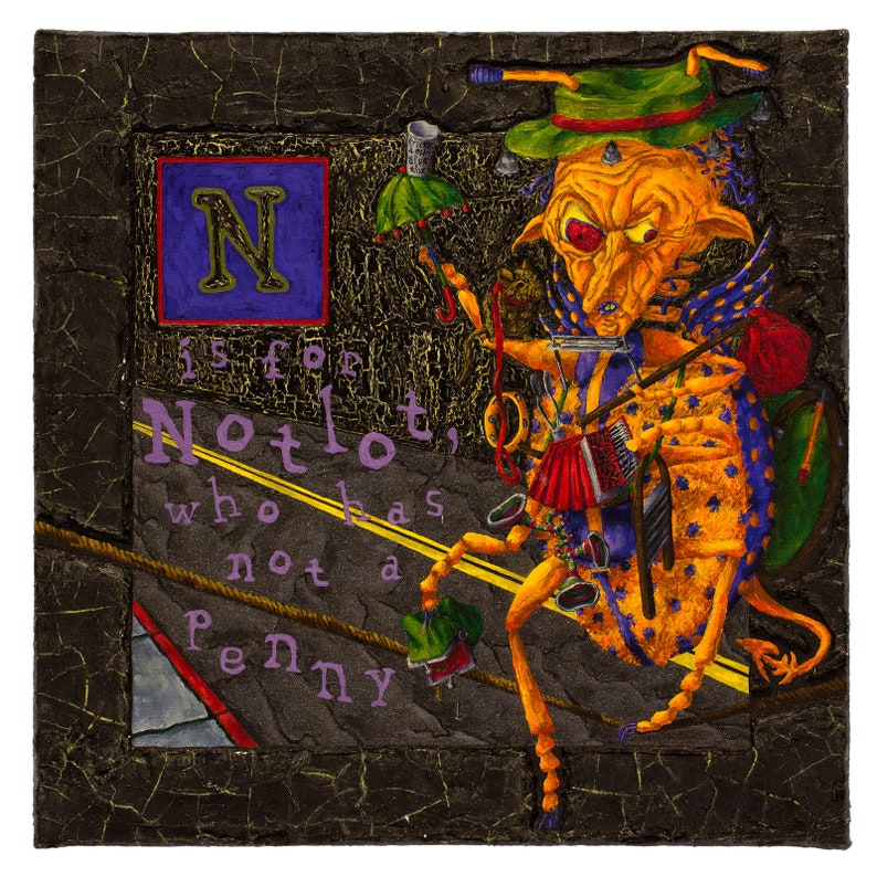Monsterbet - an Aberrant Abecedarius (or a Creepy Children's Alphabet ...