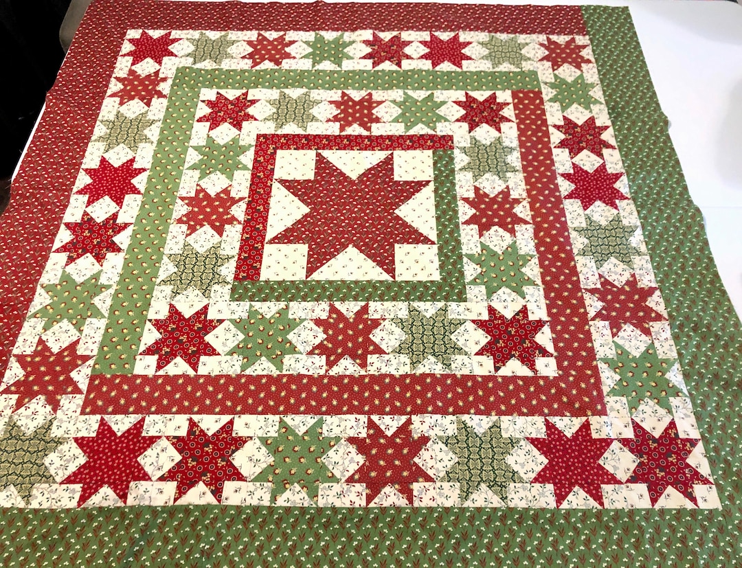 Christmas Stars Quilt Pattern PDF - Etsy