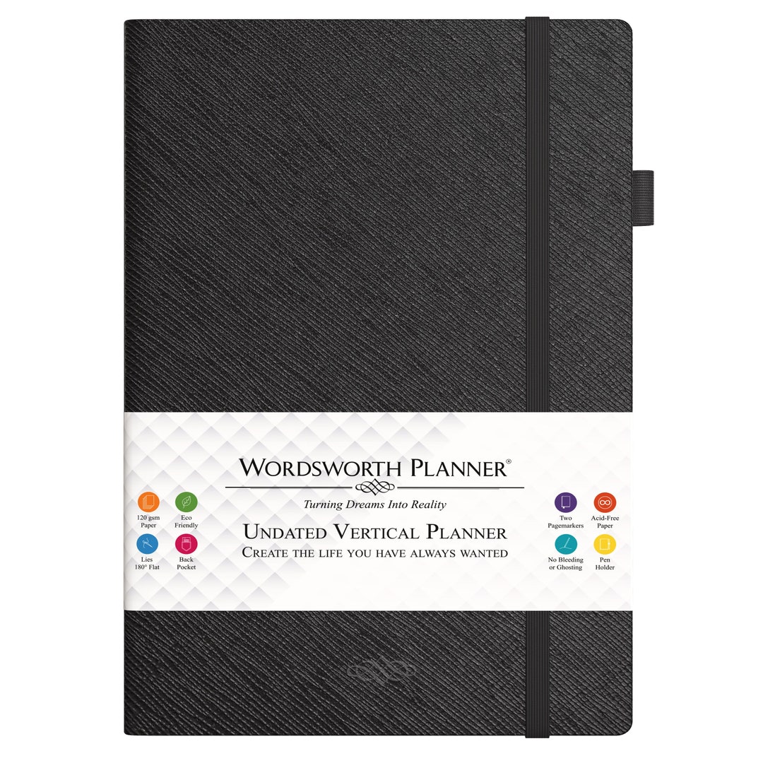 Wordsworth Undated Digital Planner - Weekly Planning, Organizer ...