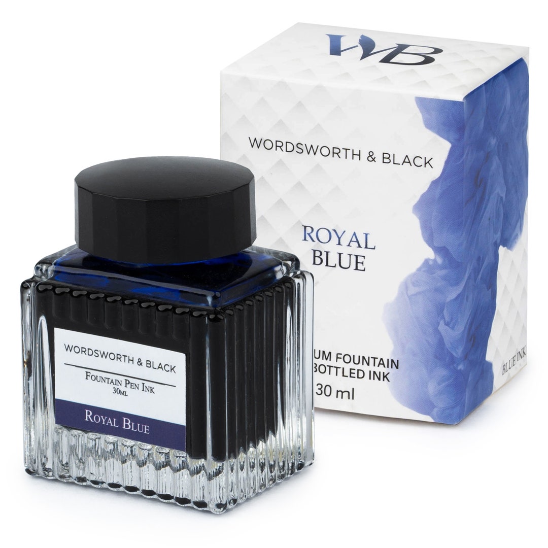 Wordsworth & Black Fountain Pen Ink Bottle [30 Ml], Natural Dyes ...