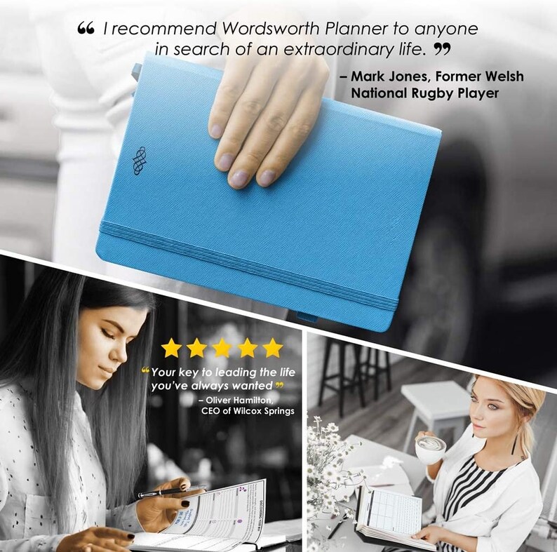 Wordsworth Undated Digital Planner - Weekly Planning, Organizer ...