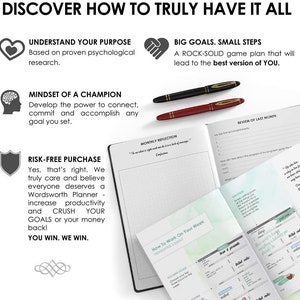 Wordsworth Undated Digital Planner - Weekly Planning, Organizer ...