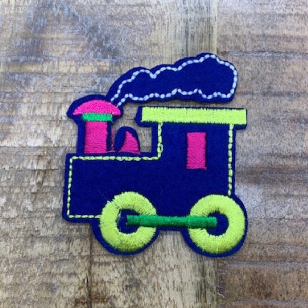 Train Applique - Etsy