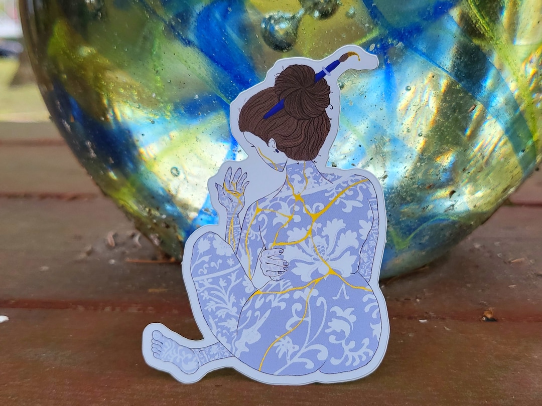 Kintsugi Lady - Etsy
