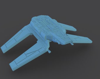 Zeta Class Cargo Shuttle. STL Files for 3d Printing - Etsy