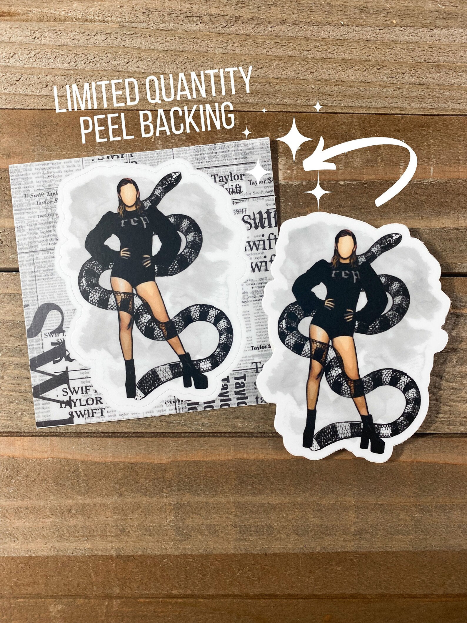 Taylor Swift Reputation Sticker Decal Weatherproof Vinyl | Etsy