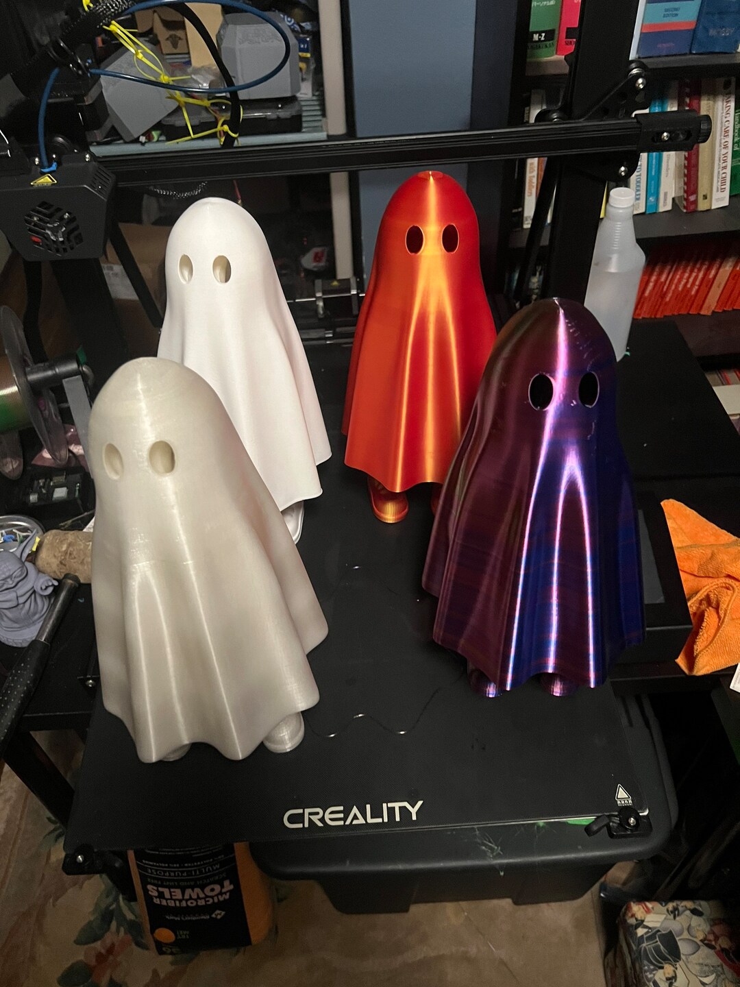 Ghost With Legs 3D Printed PLA - Etsy