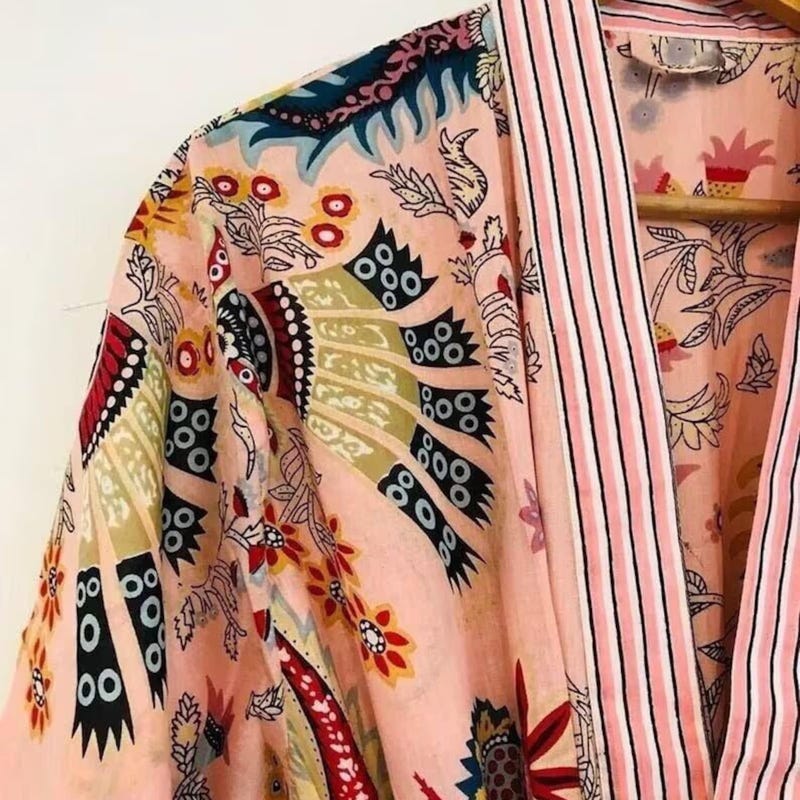 Short New Kimono Robe - Etsy UK